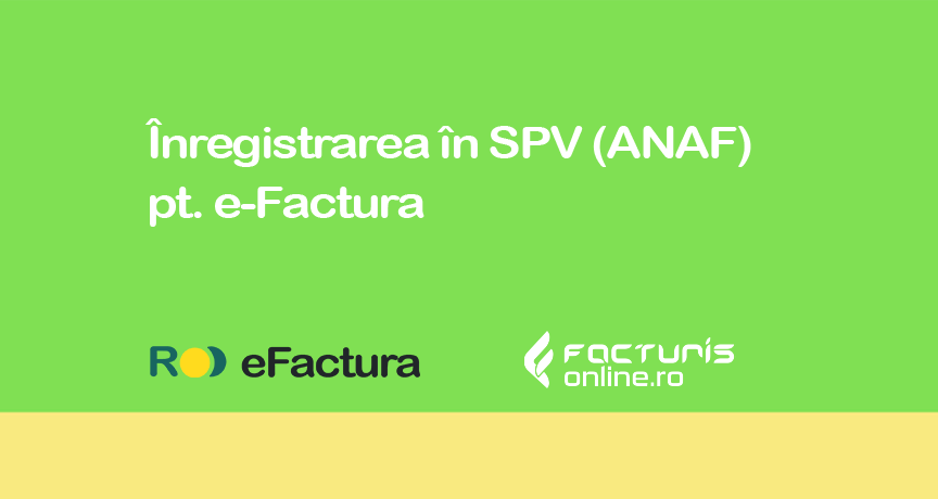 Înregistrarea în SPV folosind un certificat digital calificat pentru semnătură electronică ...